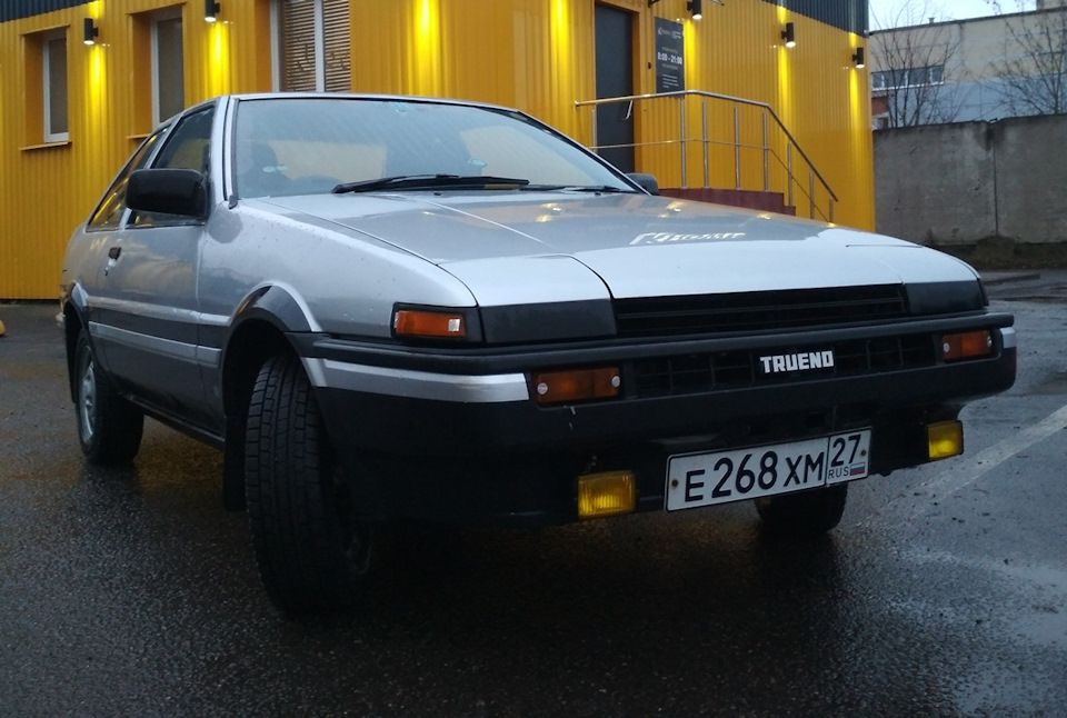Не люблю соль( — Toyota Sprinter Trueno (85), 1,5 л, 1984 года | визит ...