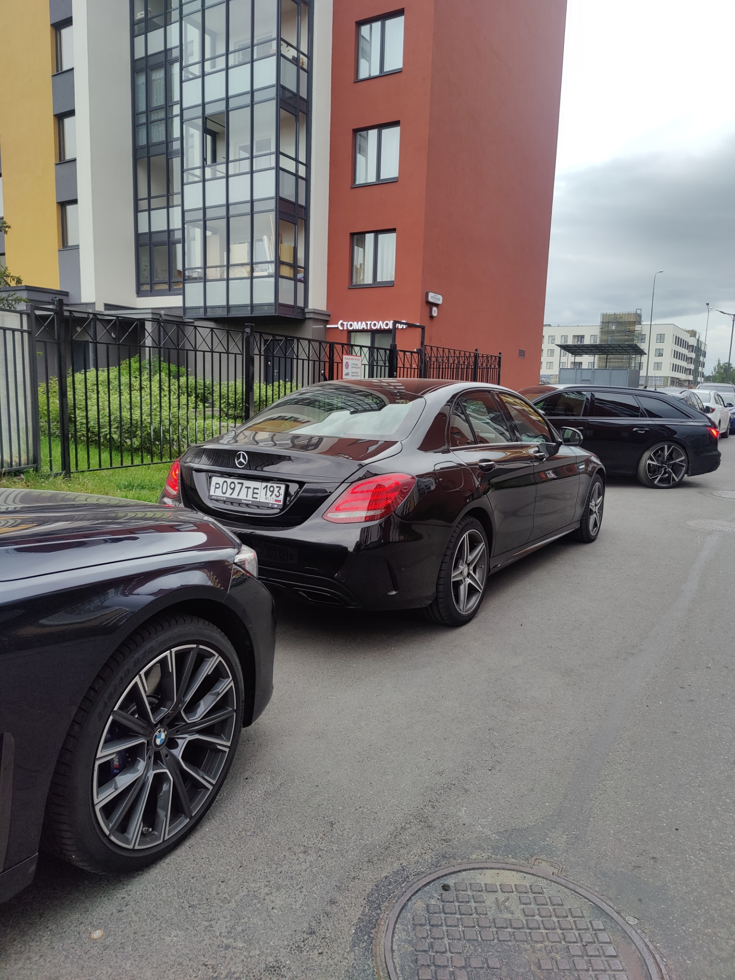 Антихром — Mercedes-Benz C-class (W205), 2,1 л, 2015 года | стайлинг | DRIVE2