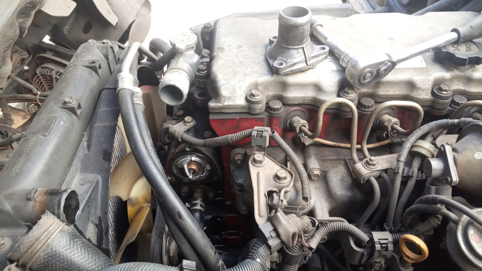 Шаровые, ручник, термостат — Toyota Dyna, 4,6 л, 2001 года | плановое ...