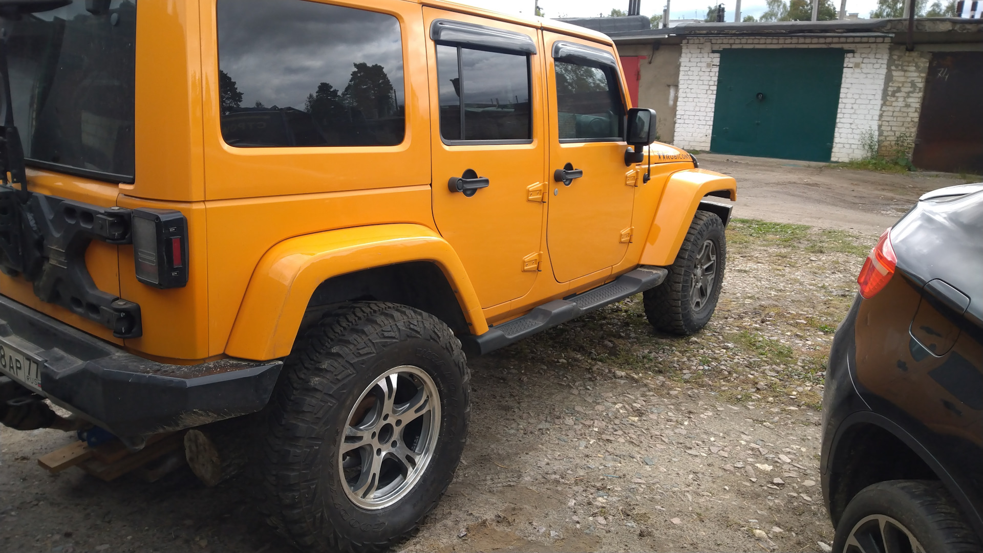 Установка 35" мт — Jeep Wrangler (JK), 2,8 л, 2012 года | тюнинг | DRIVE2