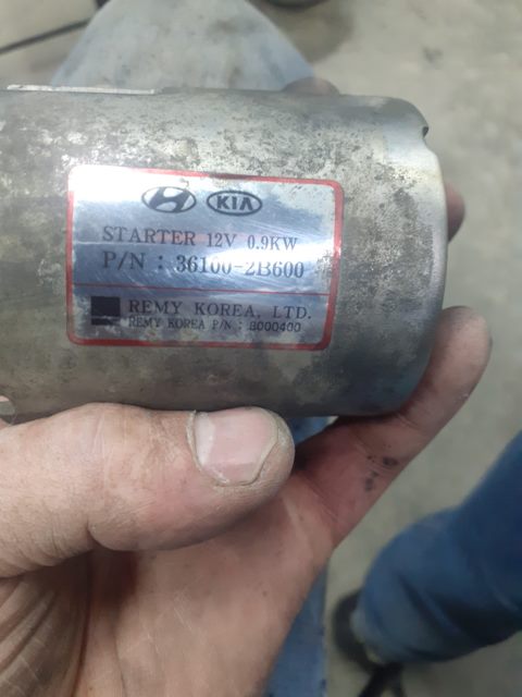 8000400 Стартер KIA HYUNDAI | Запчасти на DRIVE2