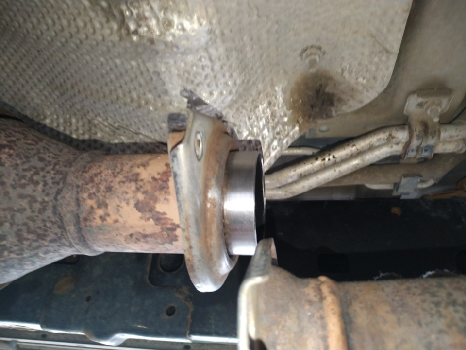 Глушитель — Toyota Land Cruiser Prado 150-series, 2,7 л, 2011 года ...