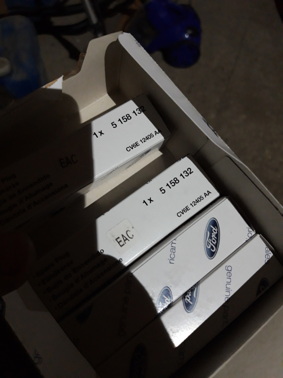 5158132 Свеча зажигания / 2,0/2,3/2,5 Duratec/Dohc 07~ Ford | Запчасти ...