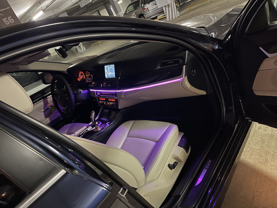 Ambient light RGB — BMW 5 series (F10), 2 л, 2012 года | своими руками ...