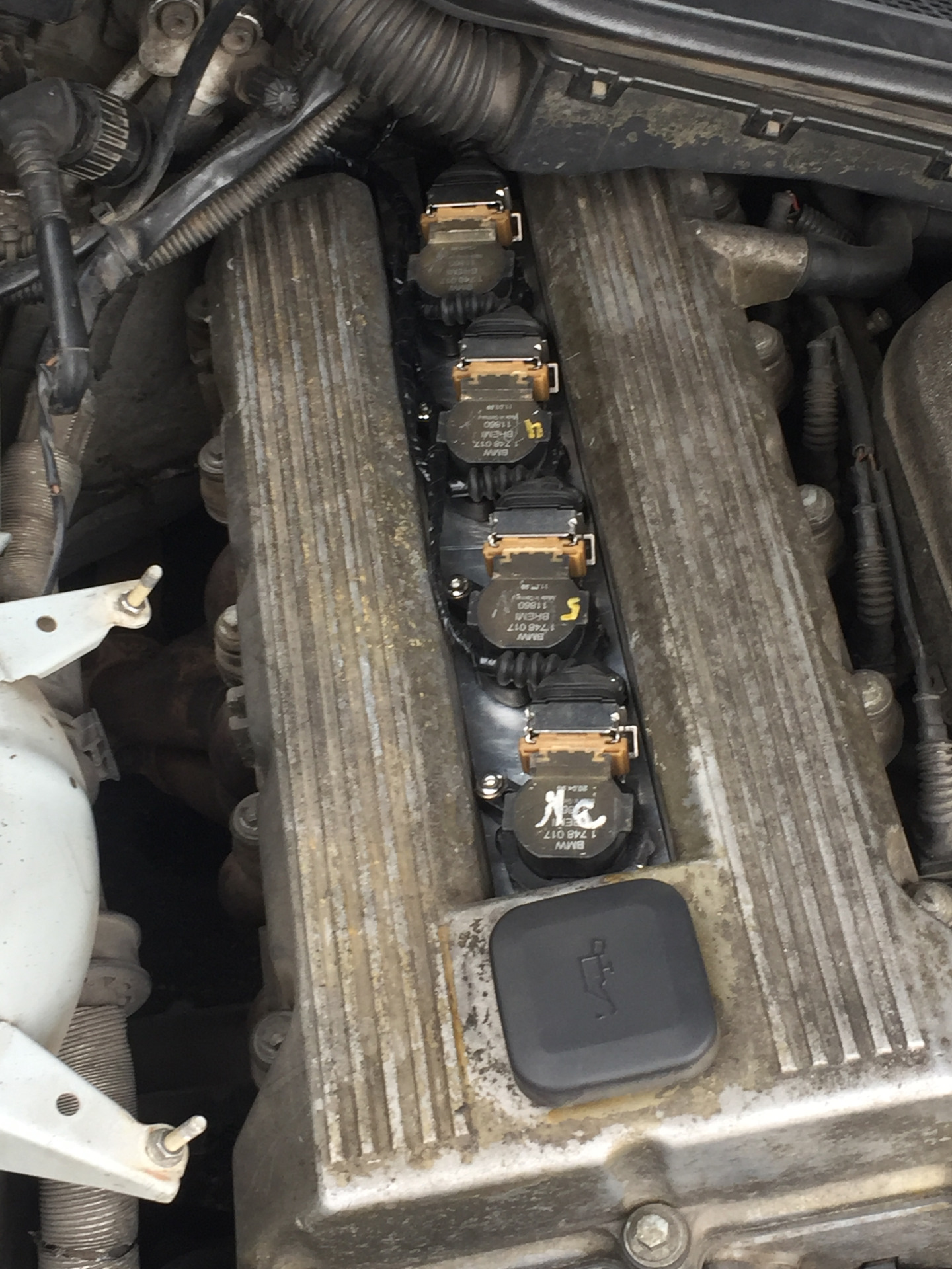 Coils On Plug — M44B19 — BMW 3 series Coupe (E36), 1,9 л, 1997 года ...