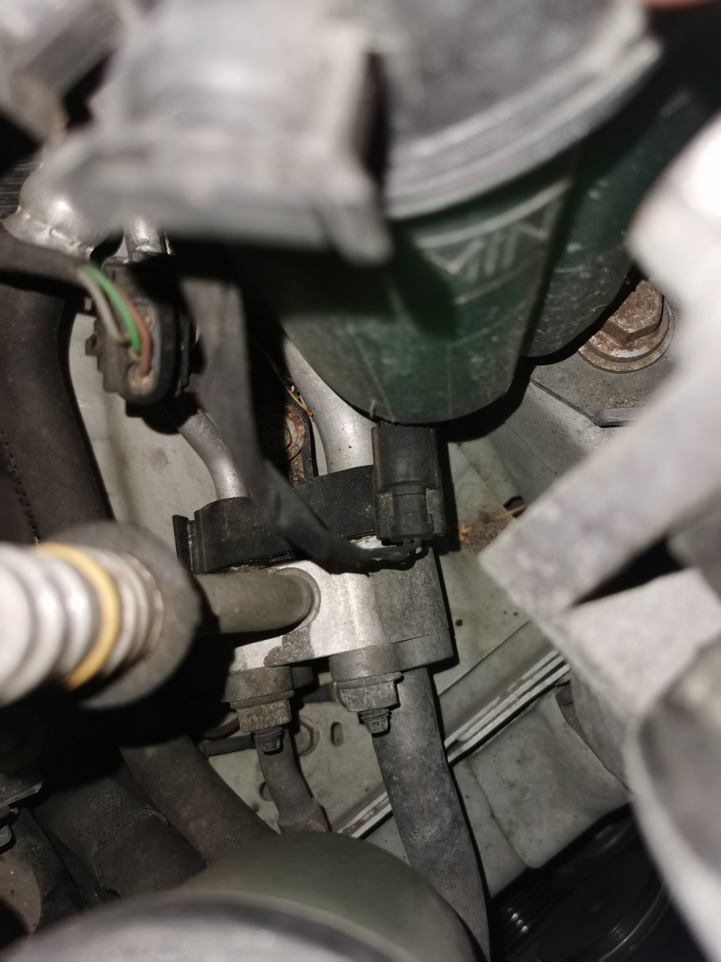 Магистраль Кондиционера и поиск утечки фреона. — Volvo XC60 (1G), 2,4 л ...