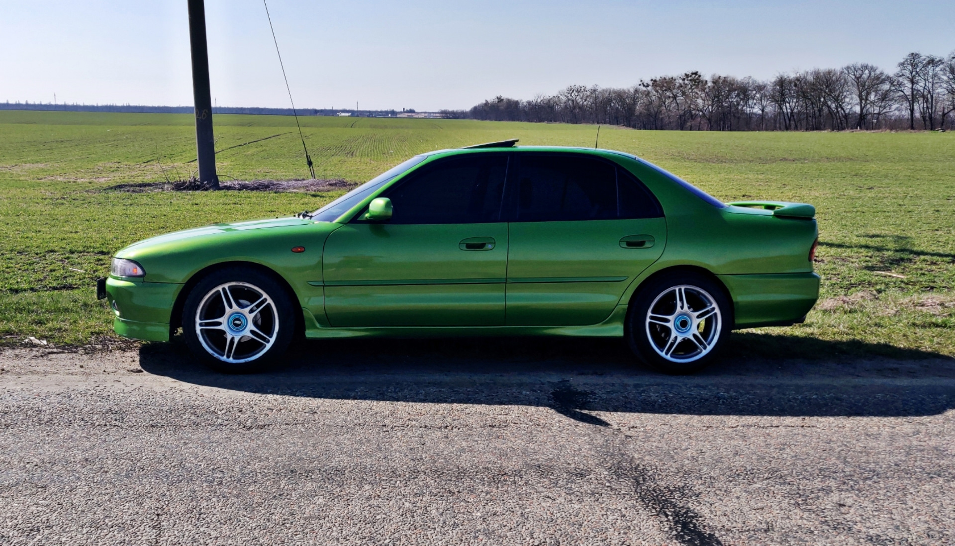 Первый выезд — Mitsubishi Galant (7G), 2 л, 1993 года | мойка | DRIVE2