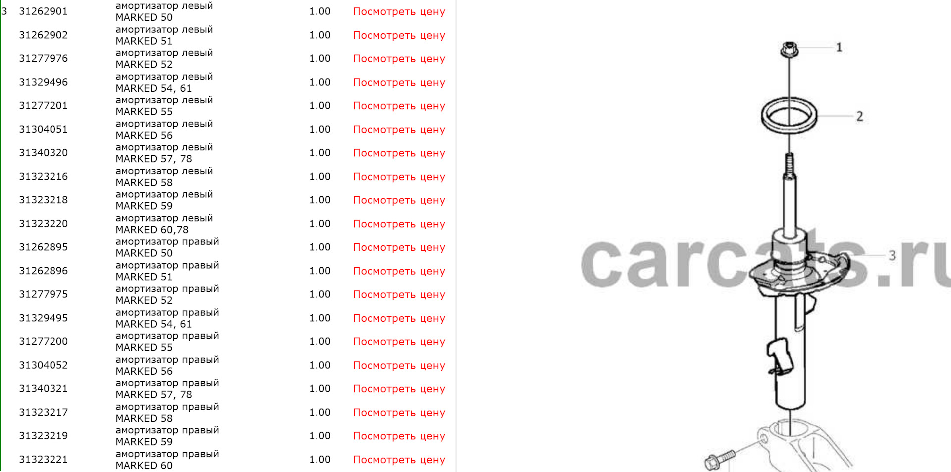 Выбор аммортизаторов — Volvo S60 (2G), 2,5 л, 2014 года | расходники ...