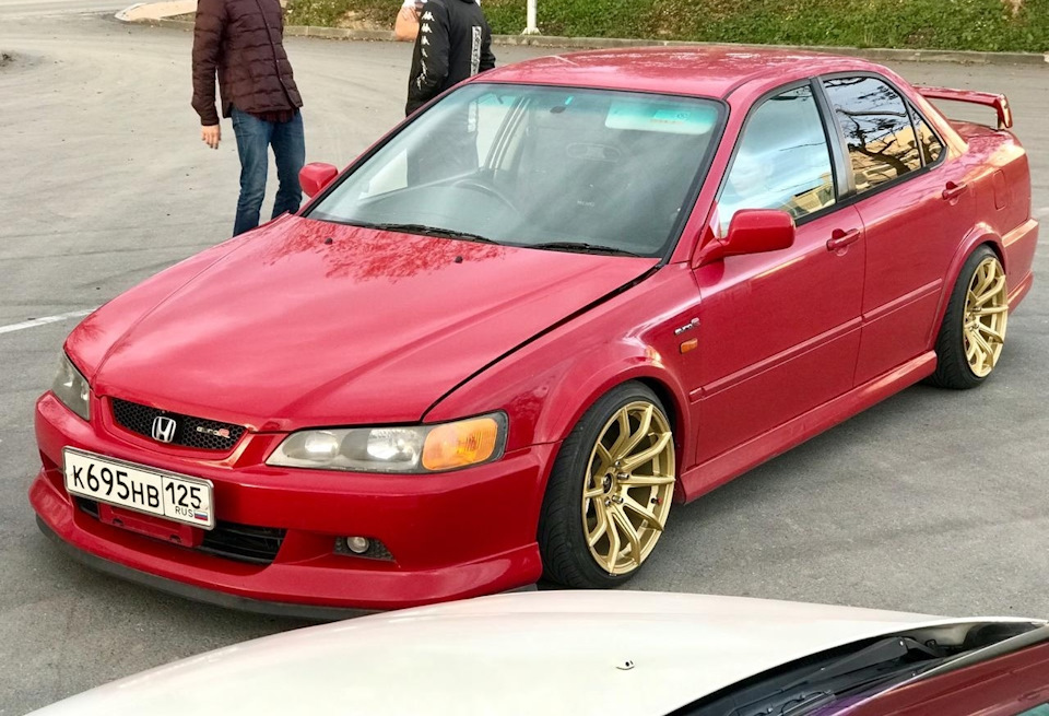 Машина теперь в новых руках . — Honda Accord Euro R (CL1), 2,2 л, 2001 ...