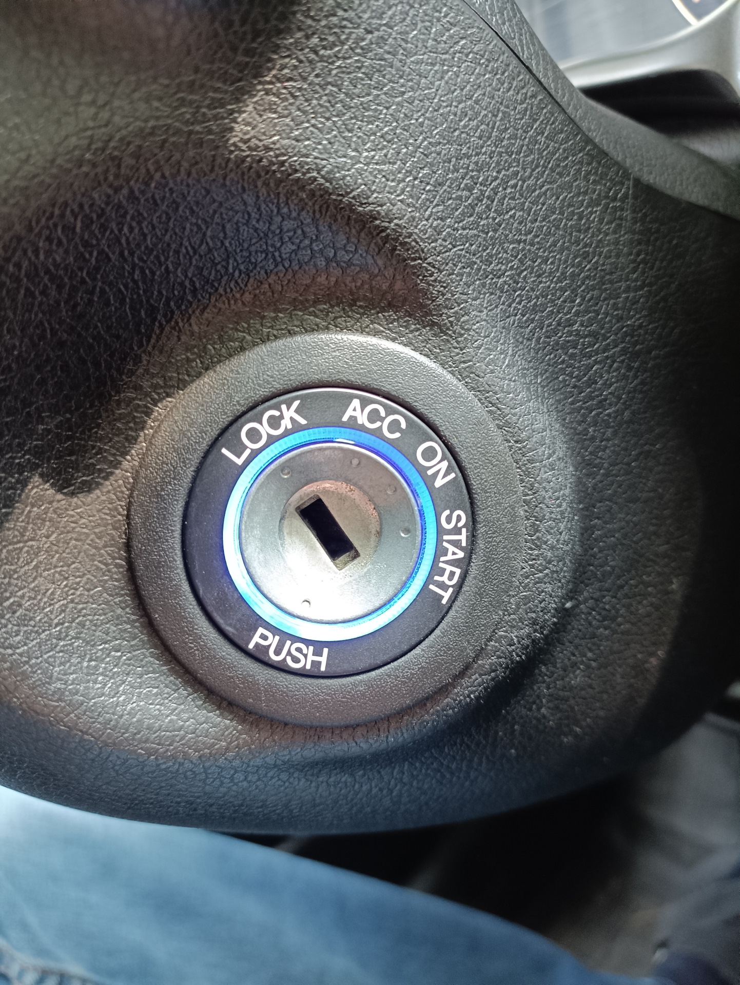 Подсветка замка зажигания — Hyundai Solaris (1G), 1,6 л, 2015 года ...