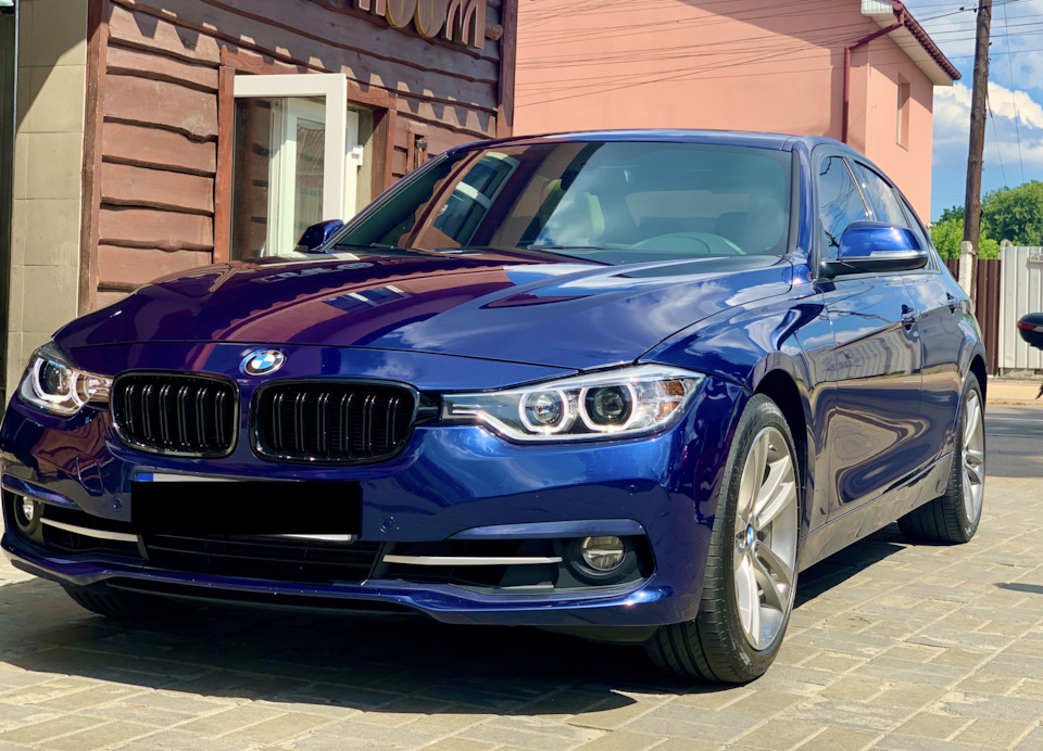 Черные ноздри — BMW 3 series (F30), 2 л, 2016 года | аксессуары | DRIVE2