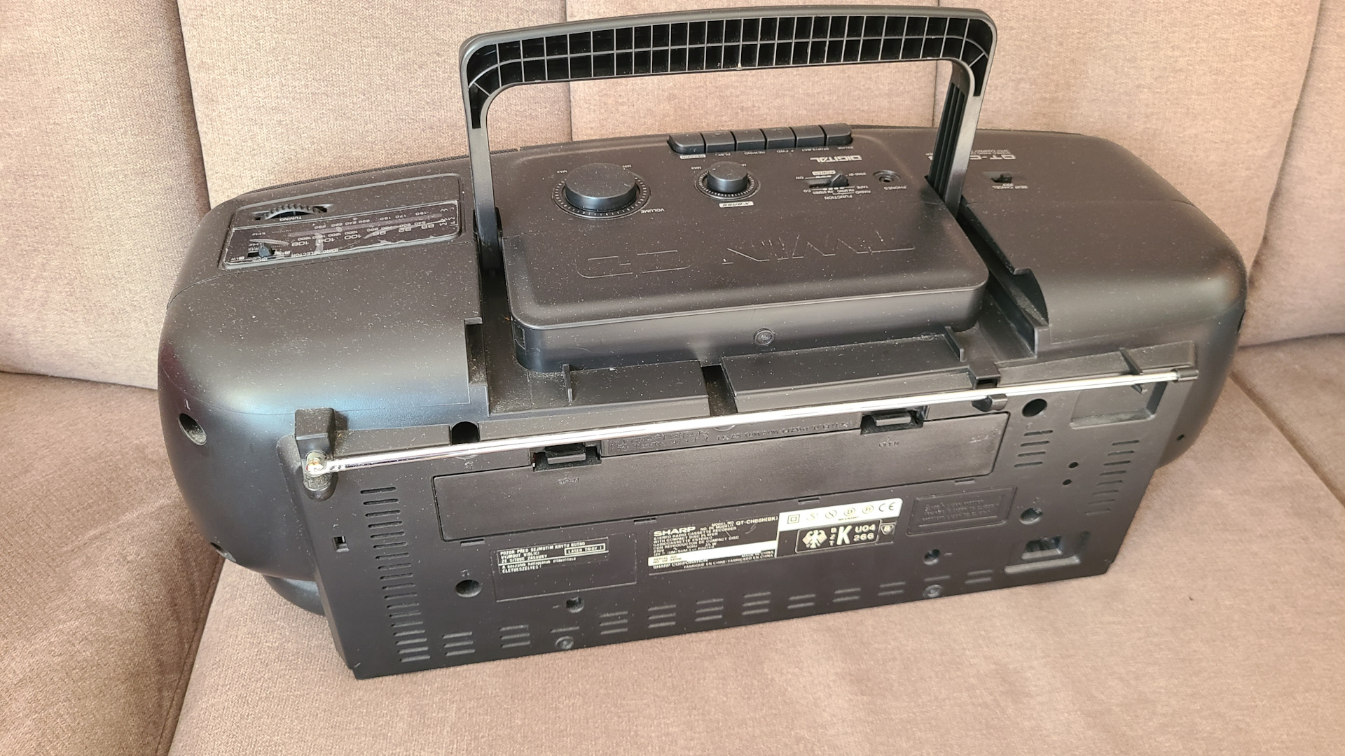 ещё игрушка в коллекции. SHARP QT-CH88 Twin CD — Сообщество «Клуб Почитателей Кассетных ...