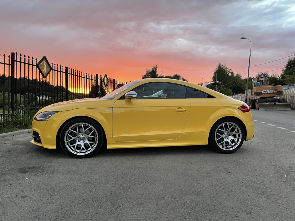 Обвес рестайлинг S-line и покраска всего авто — Audi TT (2G), 2 л, 2007 ...