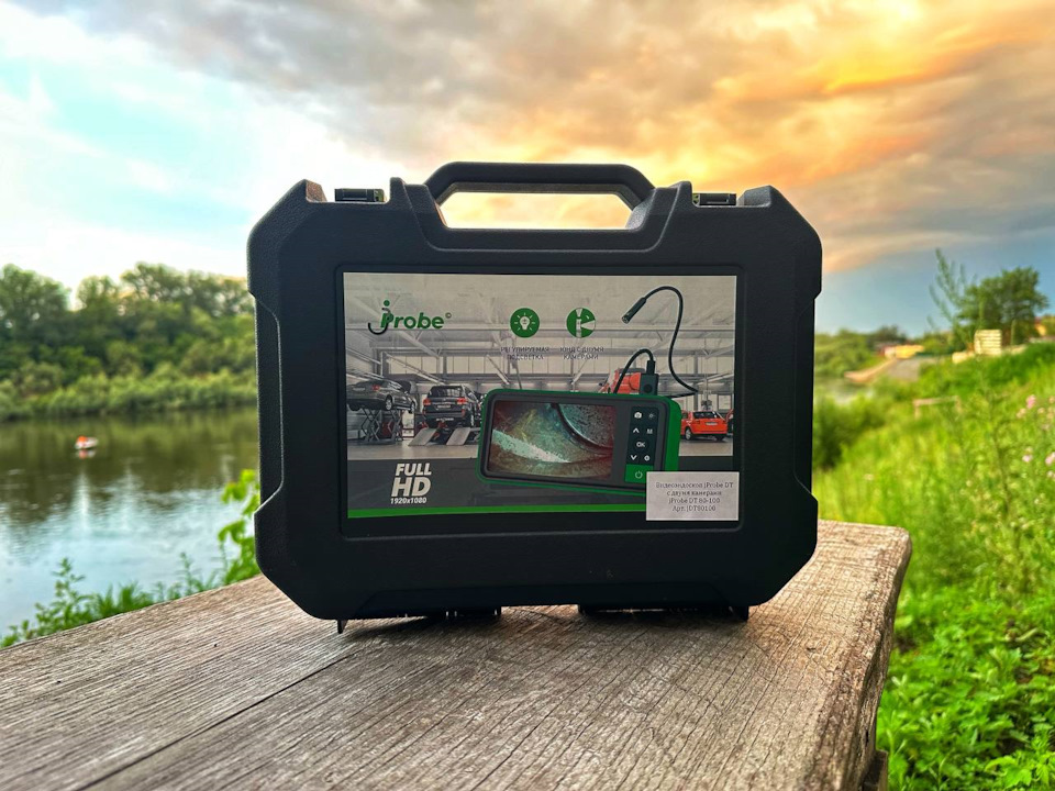 ( 📹Видеоэндоскоп jProbe DT с двумя камерами🚀) — Renault Logan (2G), 1,6 л, 2016 года ...