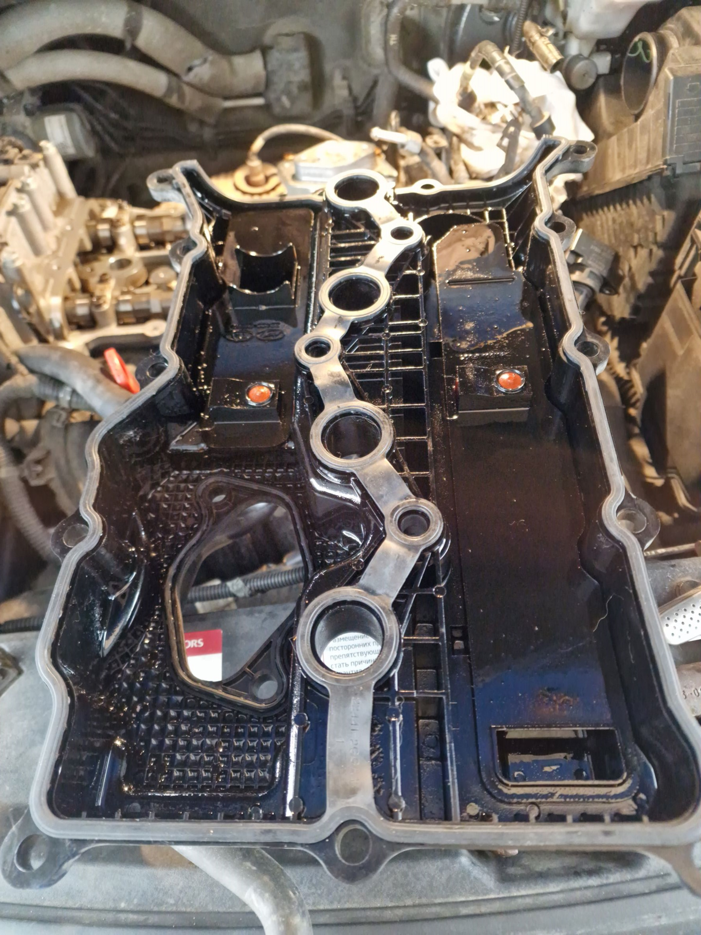 Замена прокладки клапанной крышки. — KIA Sportage (4G), 2,4 л, 2019 ...
