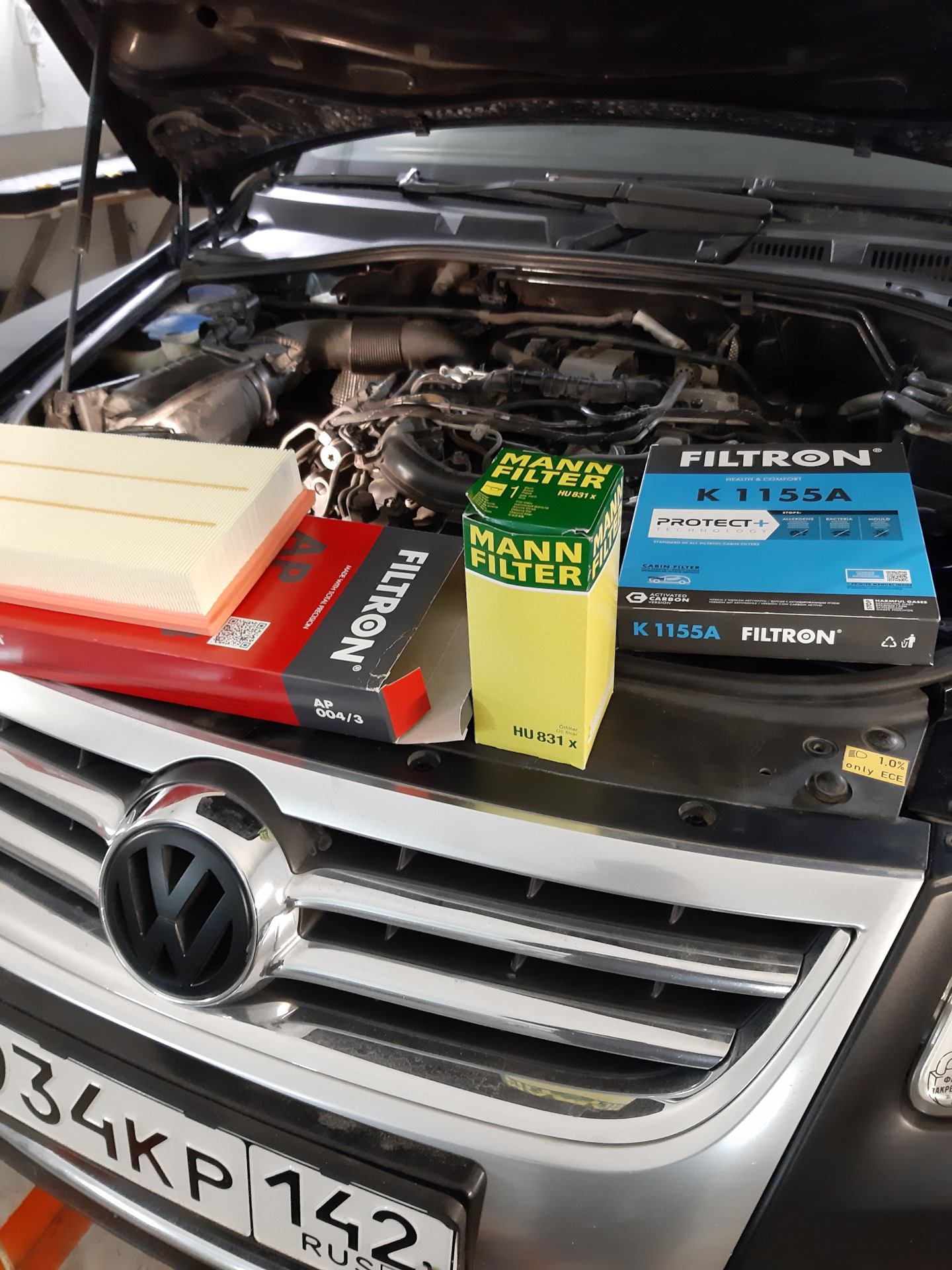 Запись, 1 февраля 2022 — Volkswagen Touareg (1G), 3 л, 2008 года ...