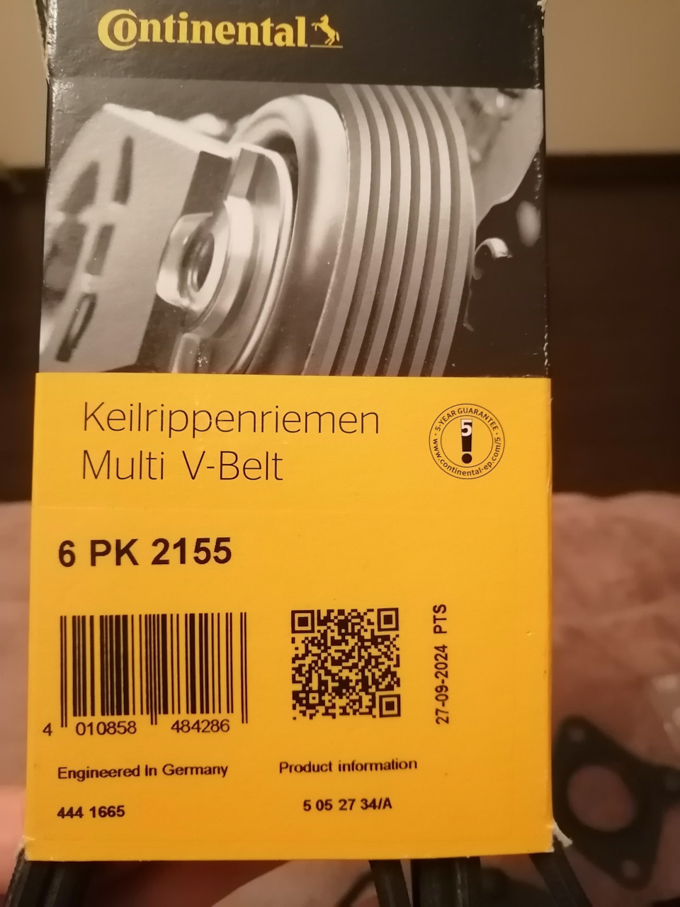 6PK2155 Поликлиновой ремень CONTITECH | Запчасти на DRIVE2