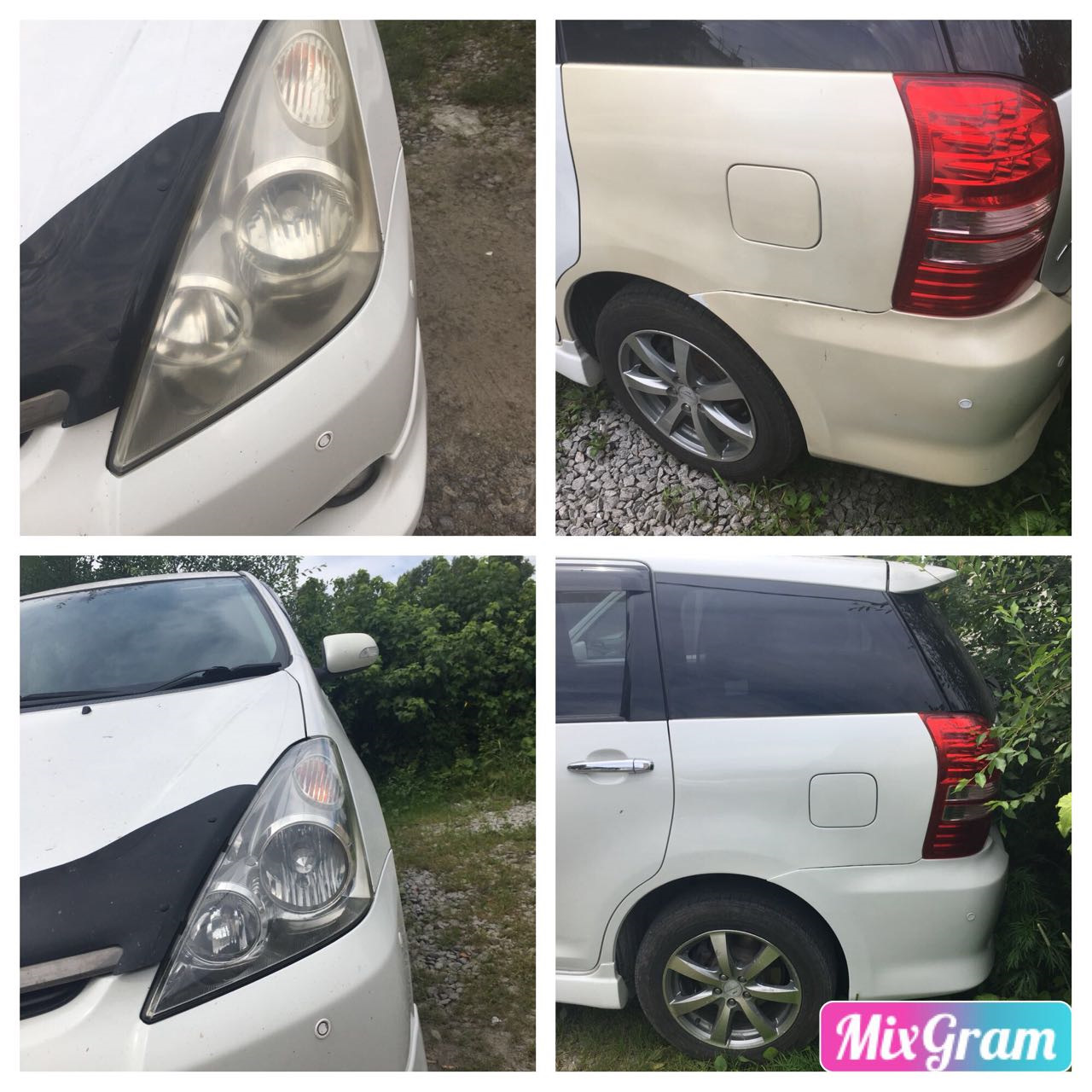 Покраска — Toyota Wish (AE10), 1,8 л, 2004 года | кузовной ремонт | DRIVE2