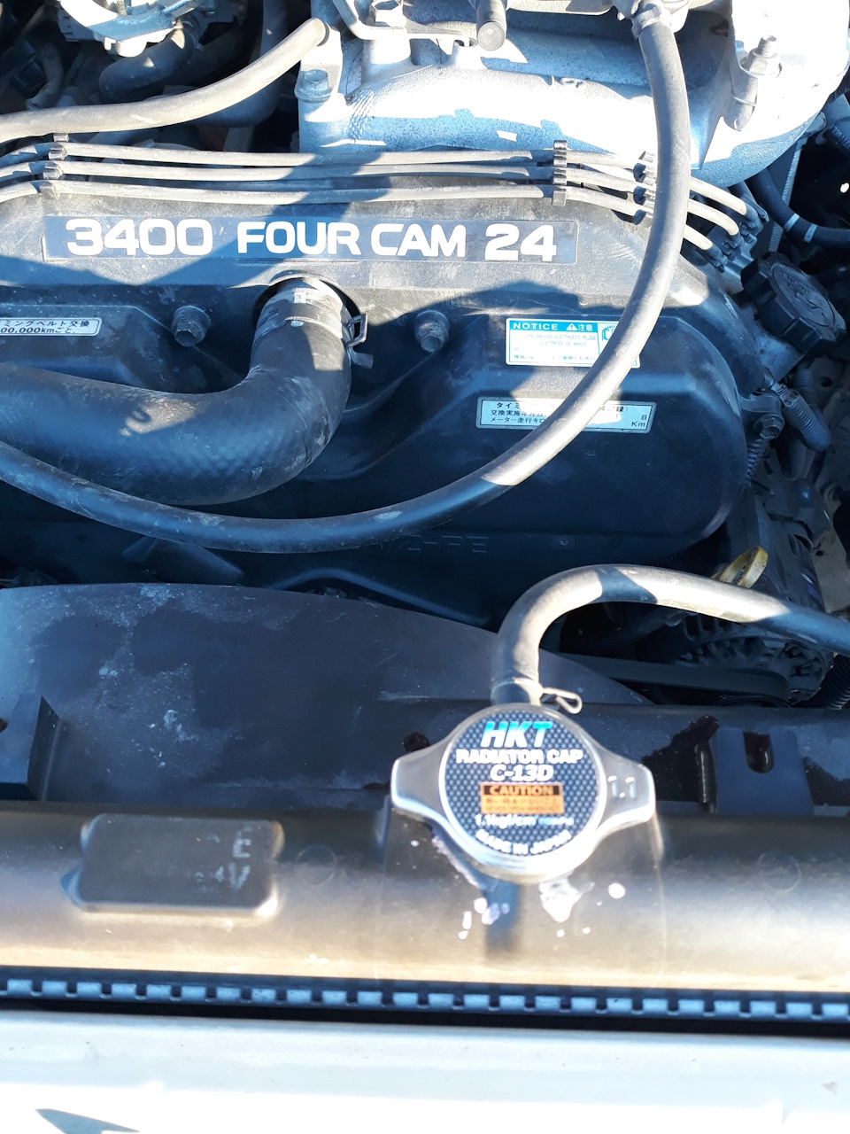 Грм и задние амортизаторы — Toyota Hilux Surf (3G), 3,4 л, 2000 года ...