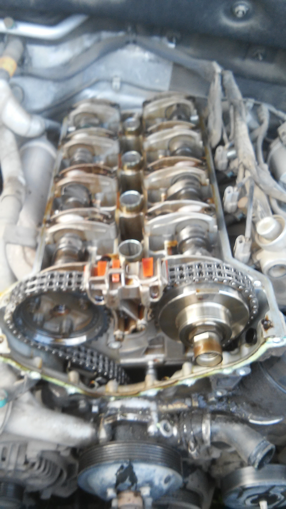 Устранение течи масла — SsangYong Kyron, 2,3 л, 2011 года | своими ...