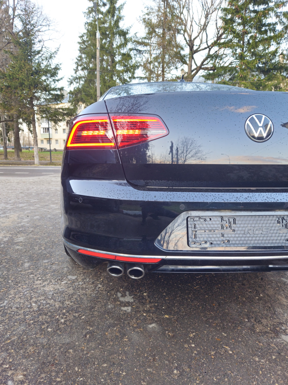 Насадки — Volkswagen Passat B8, 1,8 л, 2018 года | аксессуары | DRIVE2