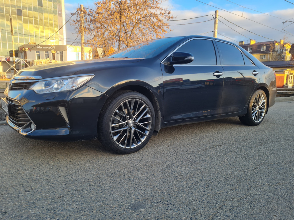 Колеса на лето. — Toyota Camry (XV50), 2,5 л, 2015 года | колёсные ...