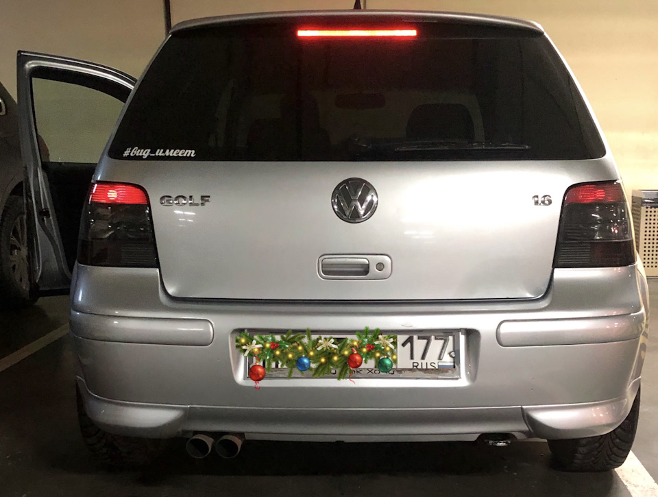 Hella Magic Color Black — Volkswagen Golf Mk4, 1,6 л, 2001 года ...