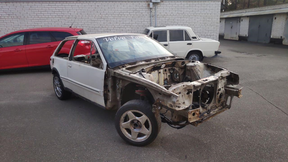 Переезд — Volvo 480, 1,7 л, 1989 года | кузовной ремонт | DRIVE2