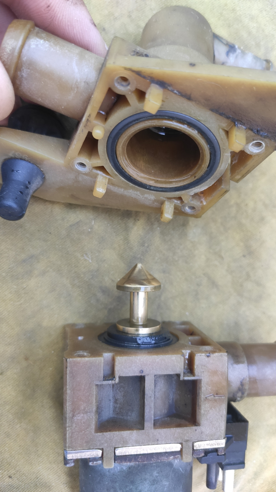 Ремонт клапана печки — Mercedes-Benz Vito (1G), 2,2 л, 1999 года ...