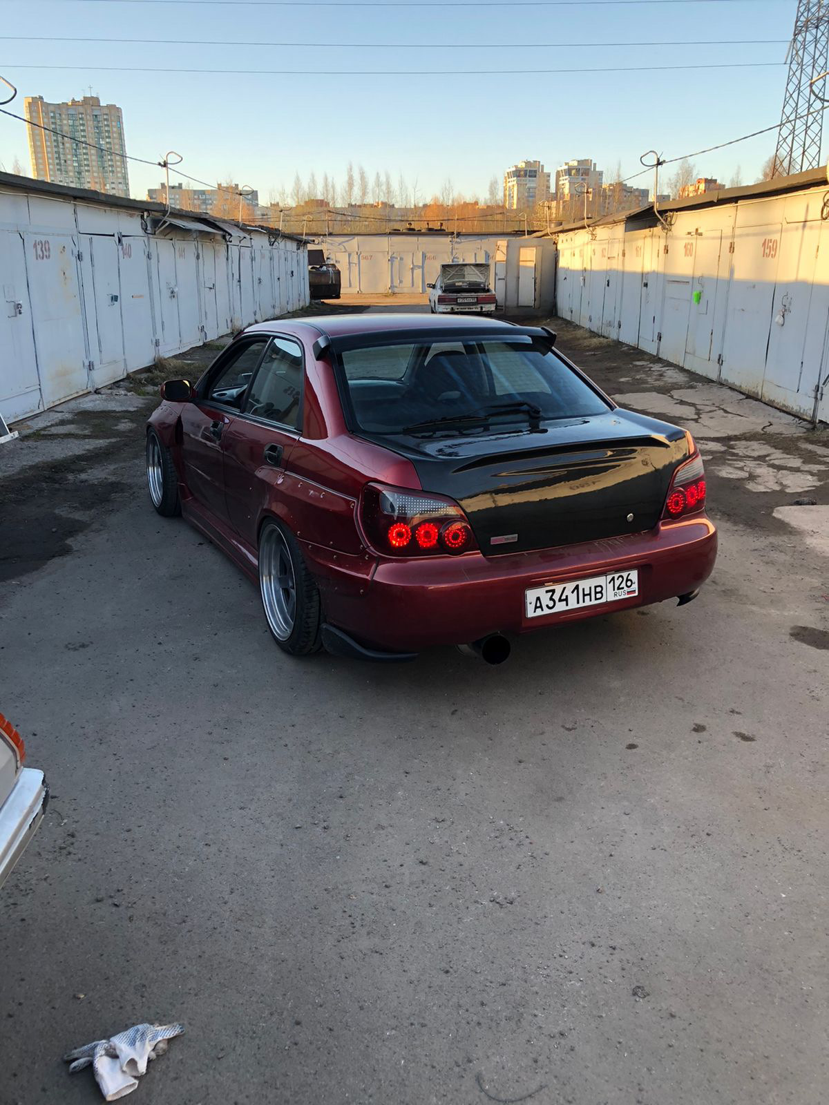 Карбоновая крышка багажника а-ля do-luck — Subaru Impreza WRX (GD/GG ...