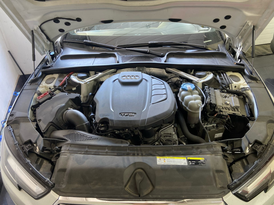 Регулировка v465, детейлинг подкапотки, замена дисков/колодок + сетка в ...