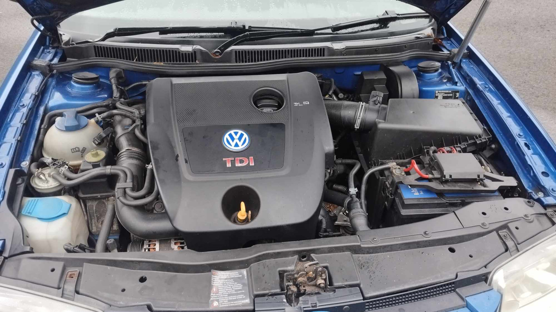 Volkswagen Bora (1G) 1.9 дизельный 2002 | Raven Blue PD150 на DRIVE2