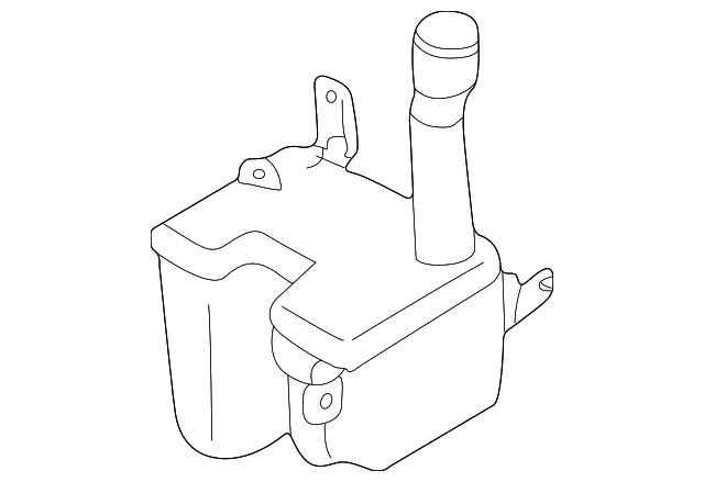 MR570436 Бачок расширительный Mitsubishi | Запчасти на DRIVE2