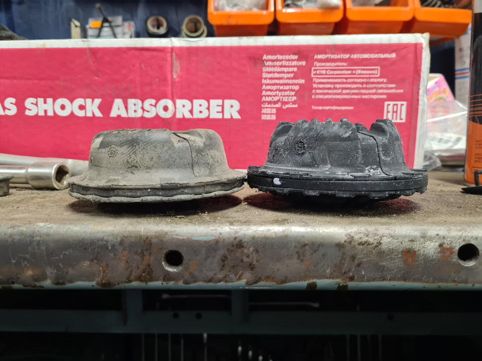 Замена амортизаторов — Audi A4 (B8), 1,8 л, 2009 года | поломка | DRIVE2