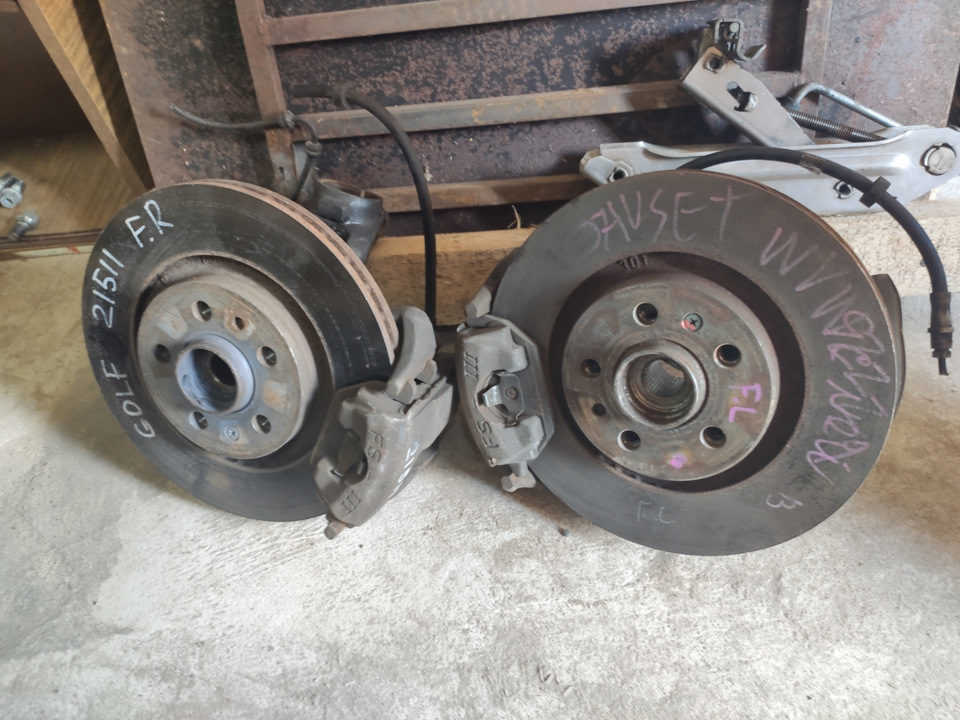 Большой ремонт. Часть 4. Переход на 280мм + обслуживание. — Volkswagen ...