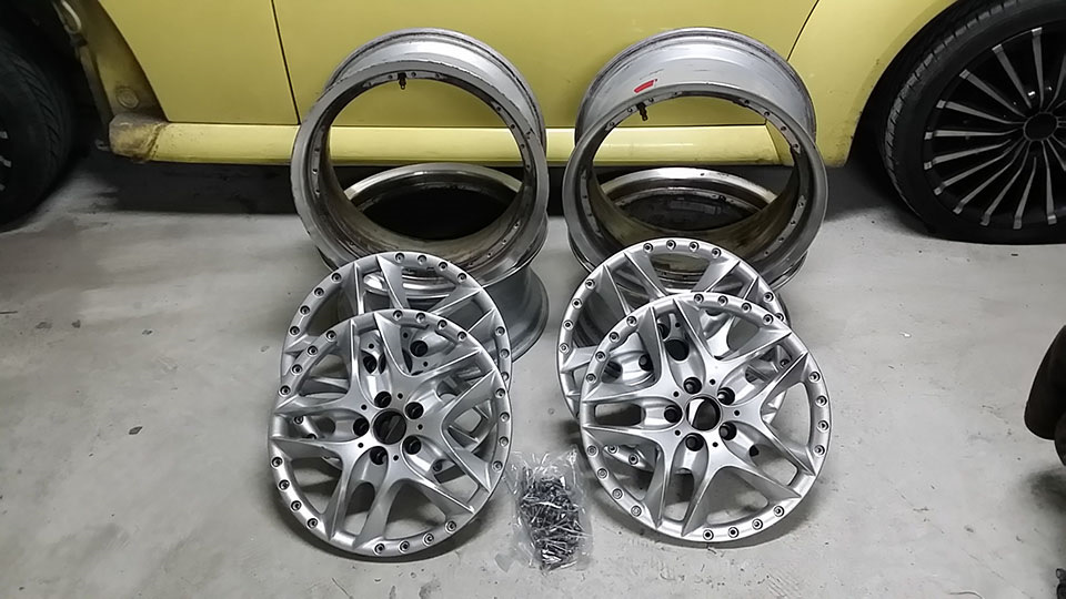 Мухи и котлеты. Разбираю составные диски RONAL. — Volkswagen New Beetle ...