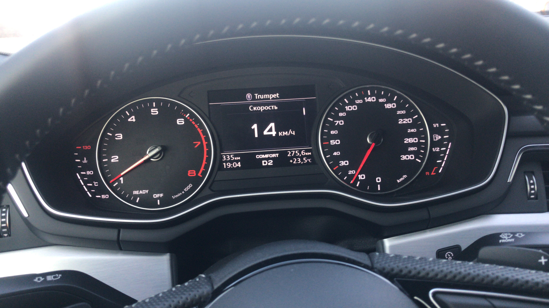 Щелчки около Руля — Audi A4 (B9), 2 л, 2019 года | наблюдение | DRIVE2