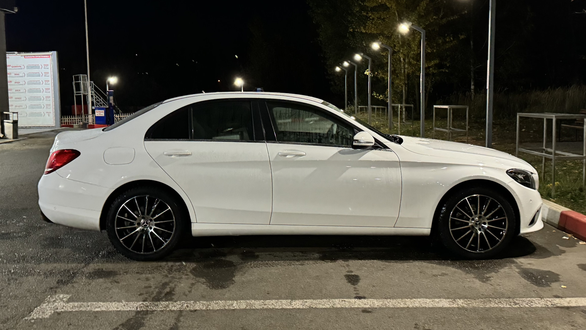 18ые диски на W205 — Mercedes-Benz C-Class (W205), 1,6 л, 2018 года | колёсные диски | DRIVE2