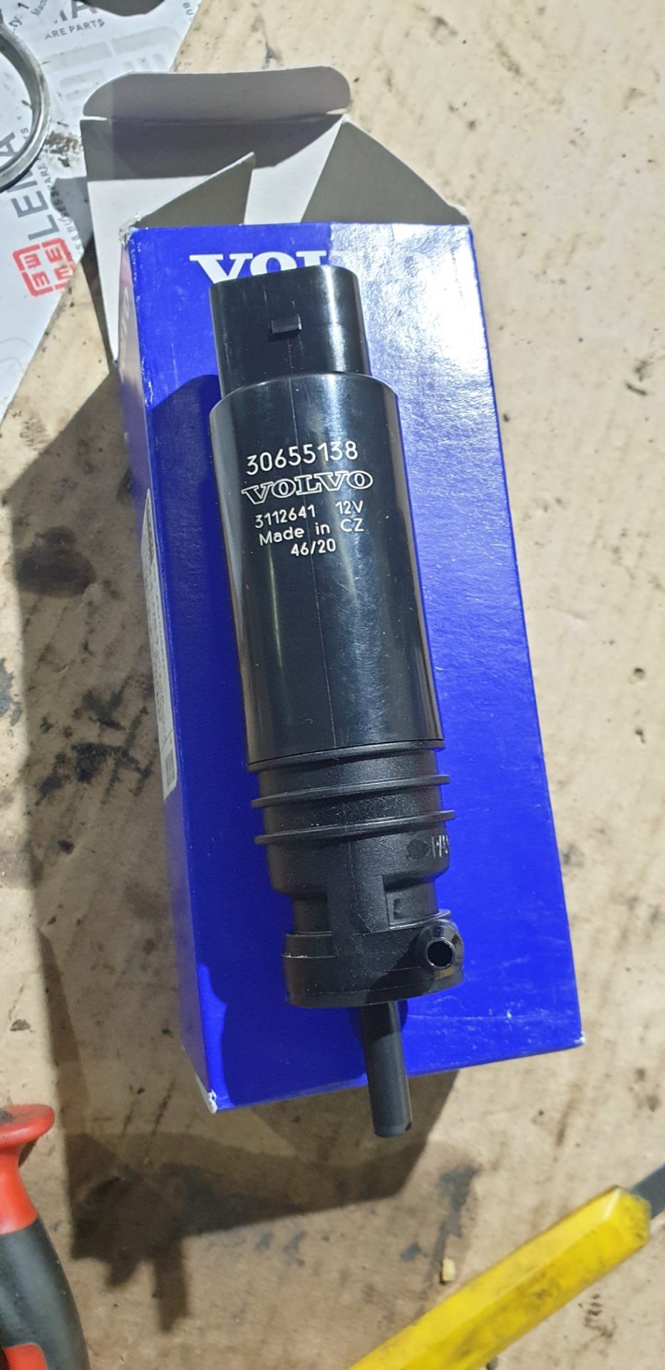 30655138 Насос омывателя фар Volvo | Запчасти на DRIVE2