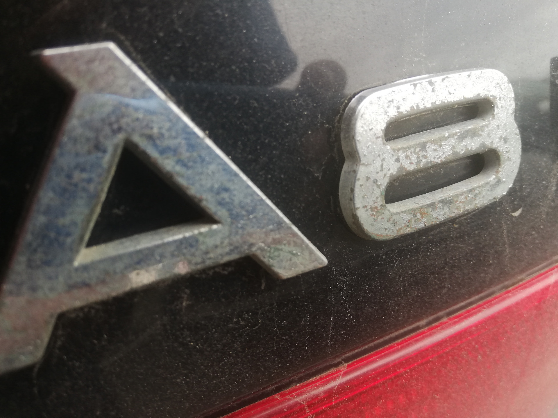 Китайский шильдик и что с ним стало, A8 D2 — Audi A8 (D2), 3,7 л, 1998 ...