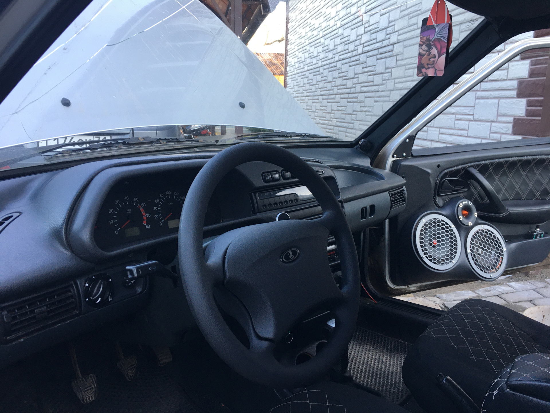 "Калина" руль на ВАЗ — 2115 — LADA 2115, 1,6 л., 2001 года | аксессуары ...