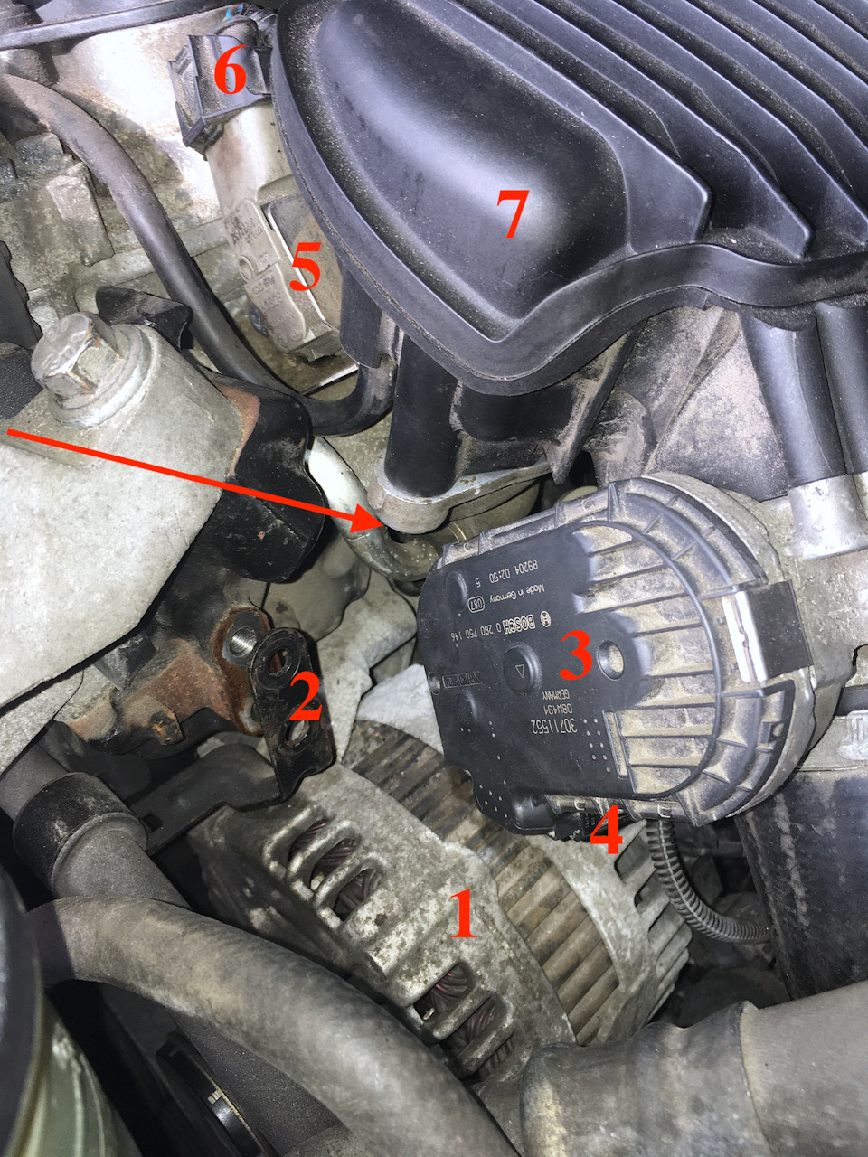 30711552 Дроссельная заслонка Volvo | Запчасти на DRIVE2