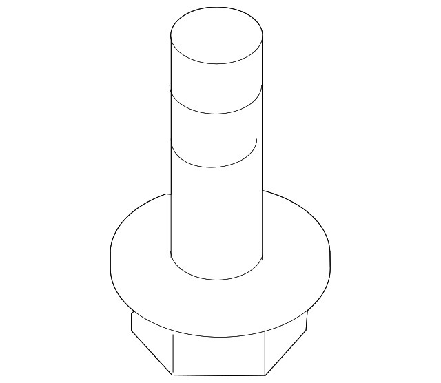 1244105207B ВИНТ-САМОРЕЗ D=15MM KIA HYUNDAI | Запчасти на DRIVE2