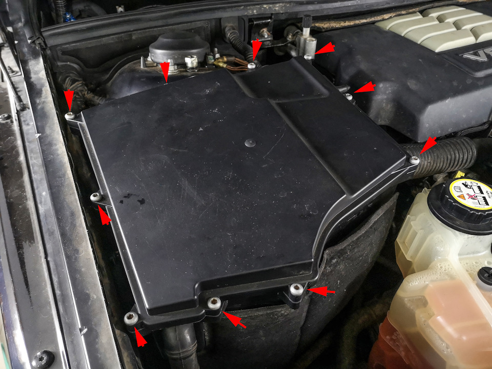 Профилактика кулера охлаждения блока PCM (двигателя) Range Rover — Land ...