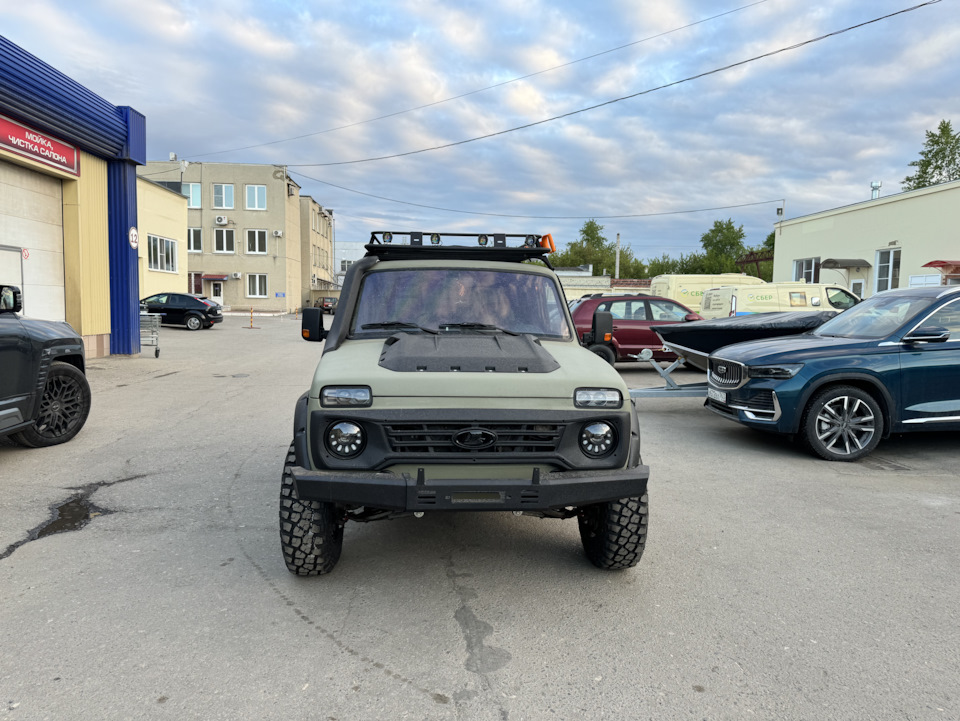 Внешка закончена. далее тех часть — Lada 4x4 3D, 1,7 л, 2008 года ...