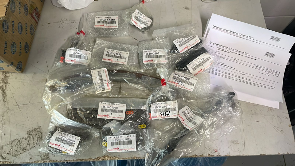 5. ГБЦ приехали ч.1. — Toyota Land Cruiser Prado 120-series, 4 л, 2006 ...