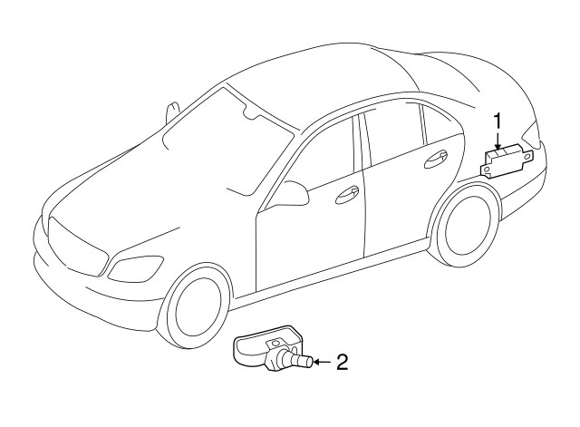 A0009054100 ДАТЧИК ДАВЛЕНИЯ в шине Mercedes | Запчасти на DRIVE2