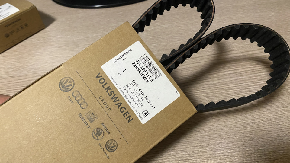 03L109119E Ремень зубчатый VAG | Запчасти на DRIVE2