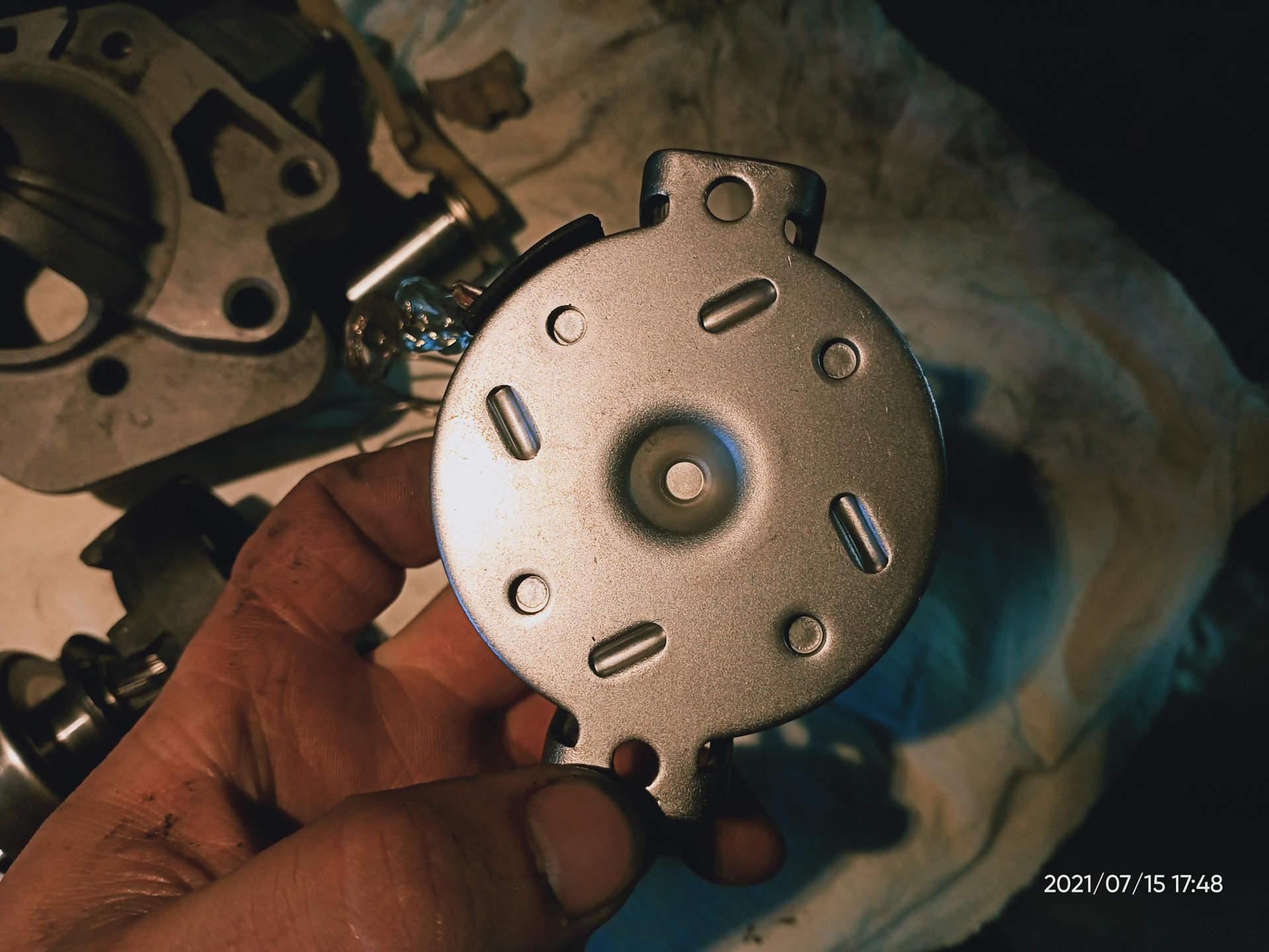 Ревизия стартера Valeo TS12E9, пробег 347 тыс.км — Renault Megane III, 1,5 л, 2010 года | своими ...