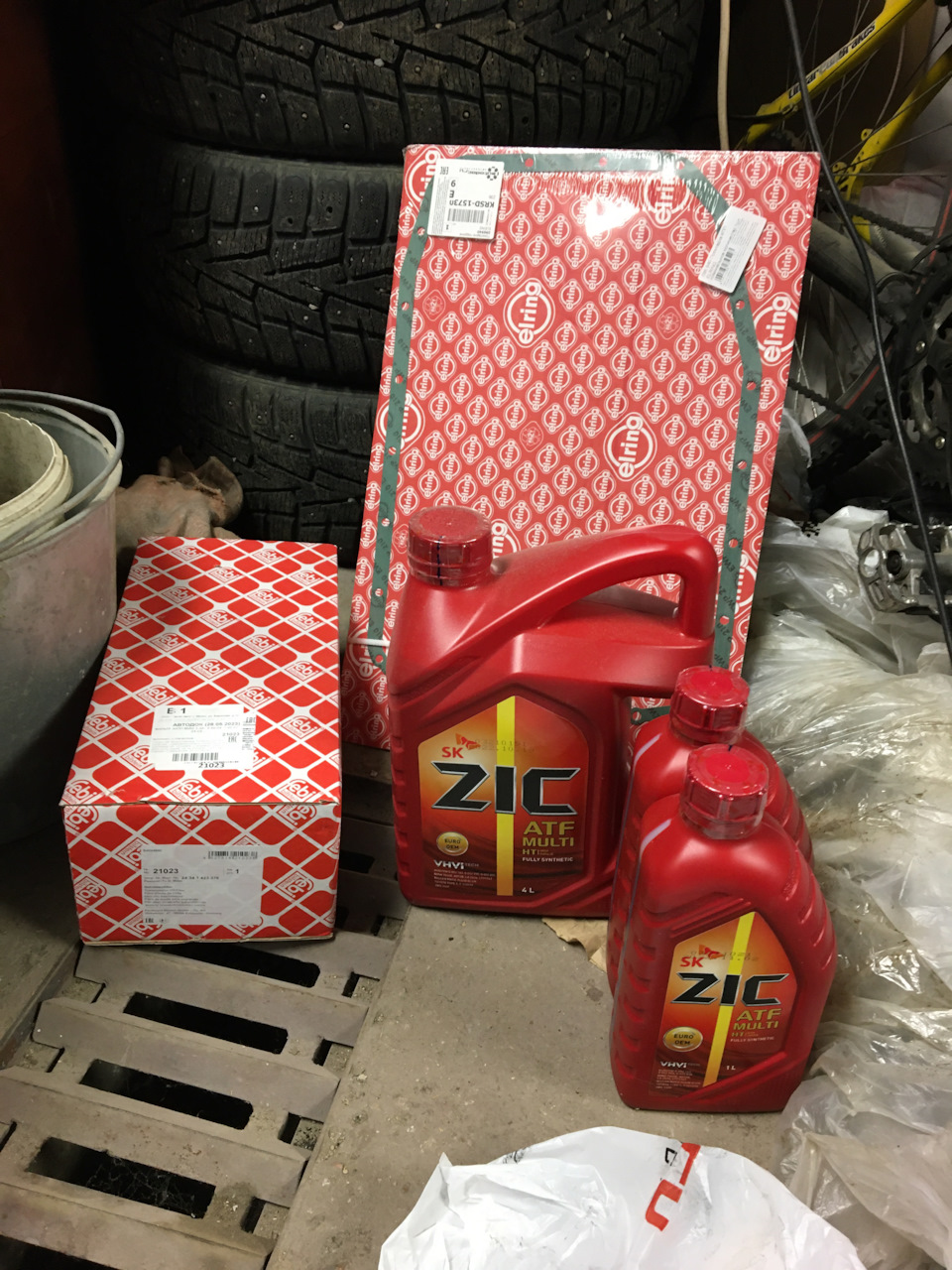 162664 Масло ATF Multi HT 4л ZIC | Запчасти на DRIVE2